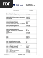 List-of-IP-Test-Methods 2017 | PDF | Petroleum | Diesel Fuel