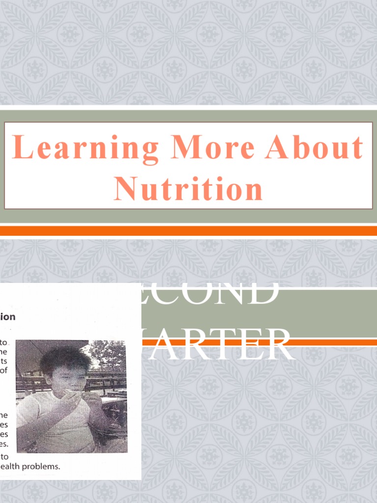Grade 7 - Health Nutrition | PDF