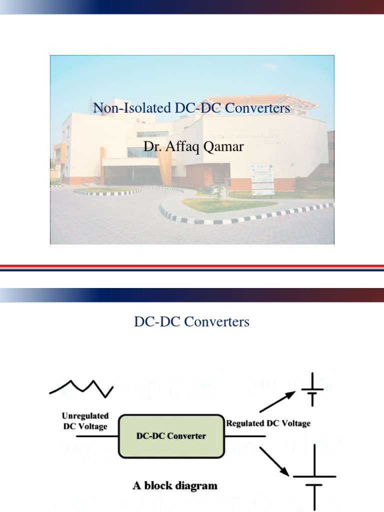 Lecture 9 DC-DC Converters PDF | PDF | Power Supply | Power (Physics)