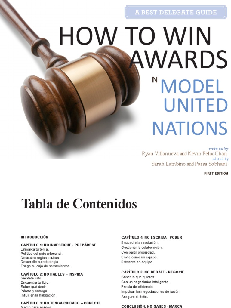 Best Delegate Guide | PDF | Business Best Delegate Guide | PDF | Business