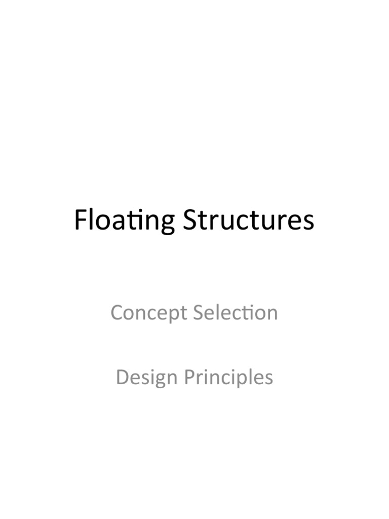 CMPT Floater Design Loading 2 | PDF | Technology & Engineering