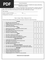 Factors Influencing Academic Performance Survey | PDF | Questionnaire ...