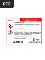 Etiquetas SGA Aceite Lubricante Usado | PDF