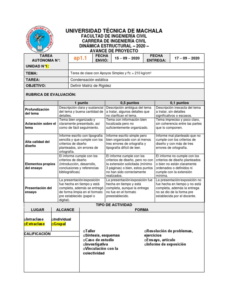 Grupo 1 Trabajo Autónomo 2 (Ej2) PDF | PDF