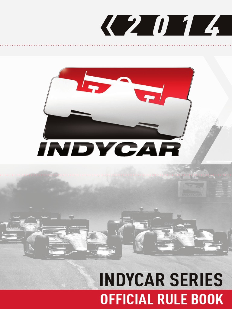 2014 Indycar Rule Book | PDF | Business | Sports