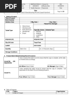 Batch Packaging Record (Final) PDF | PDF | Packaging And Labeling ...