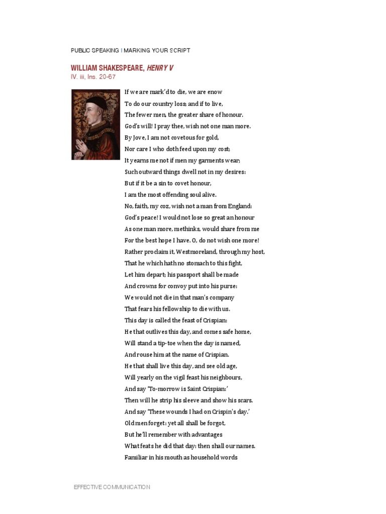 Public Speaking: Marking Scripts | PDF