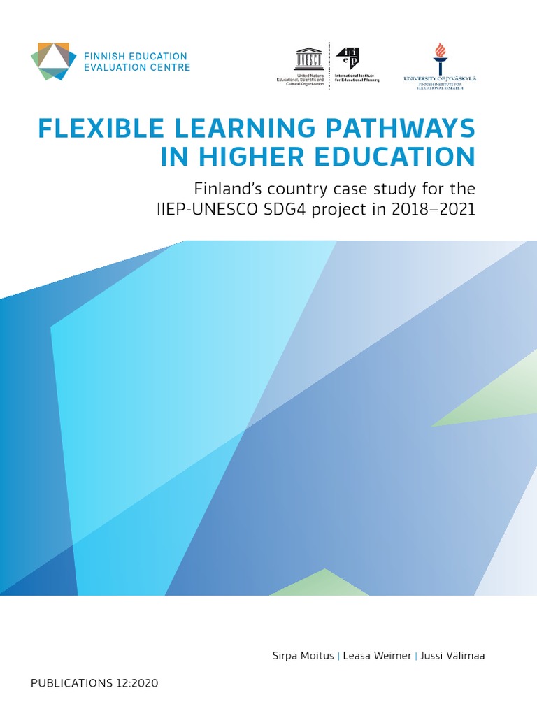 Flexible Learning Pathways Pdf Pdf Academic Degree Higher Education