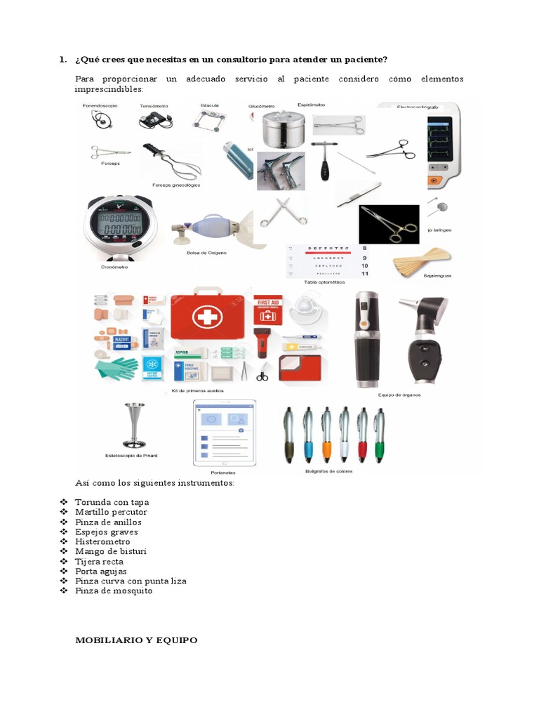 Instrumentos Medicos | PDF | Hospital | Medicina