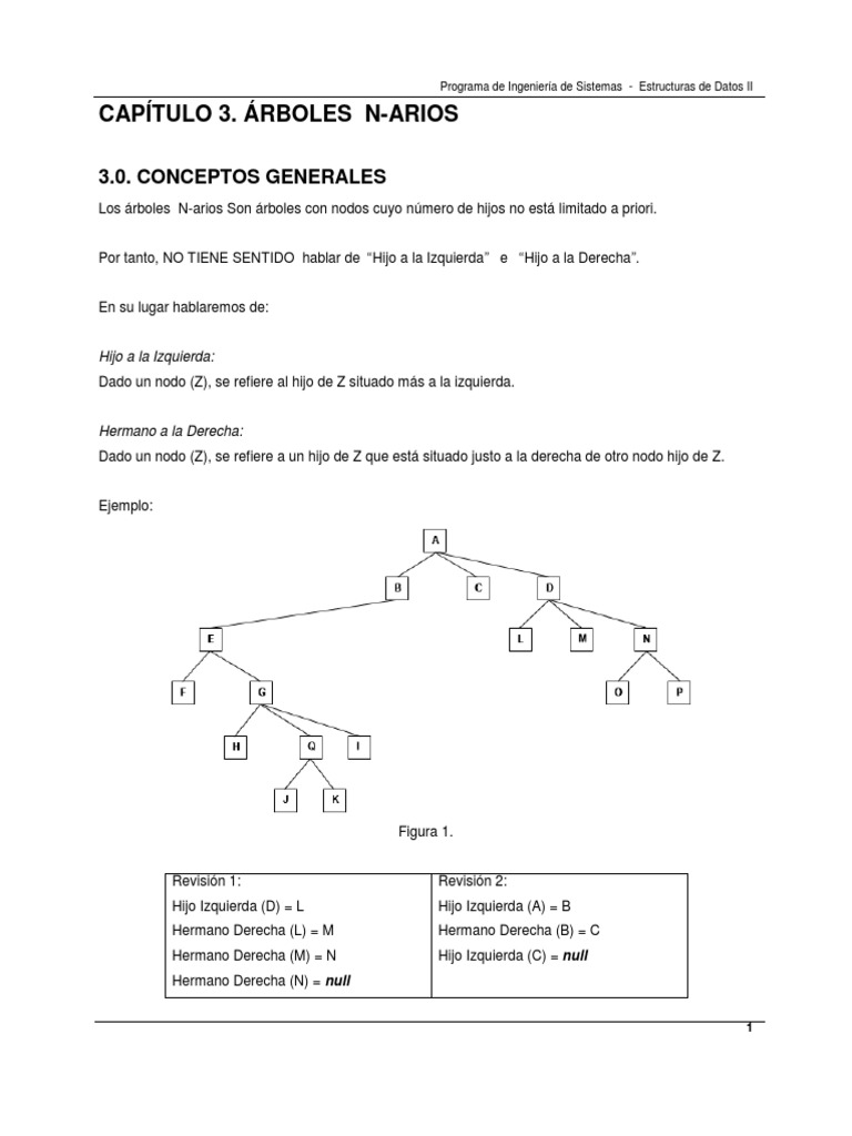 ED2 Arboles N-Arios 01 PDF | PDF | Algoritmos y Estructuras de Datos | Datos