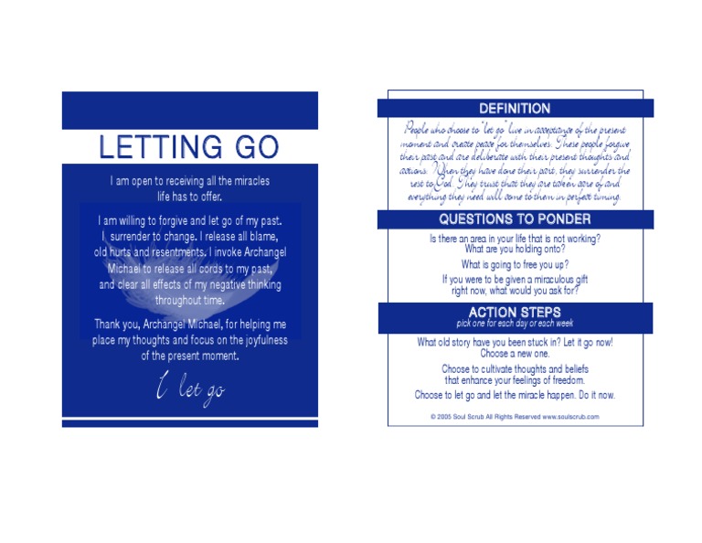 Letting Go | PDF