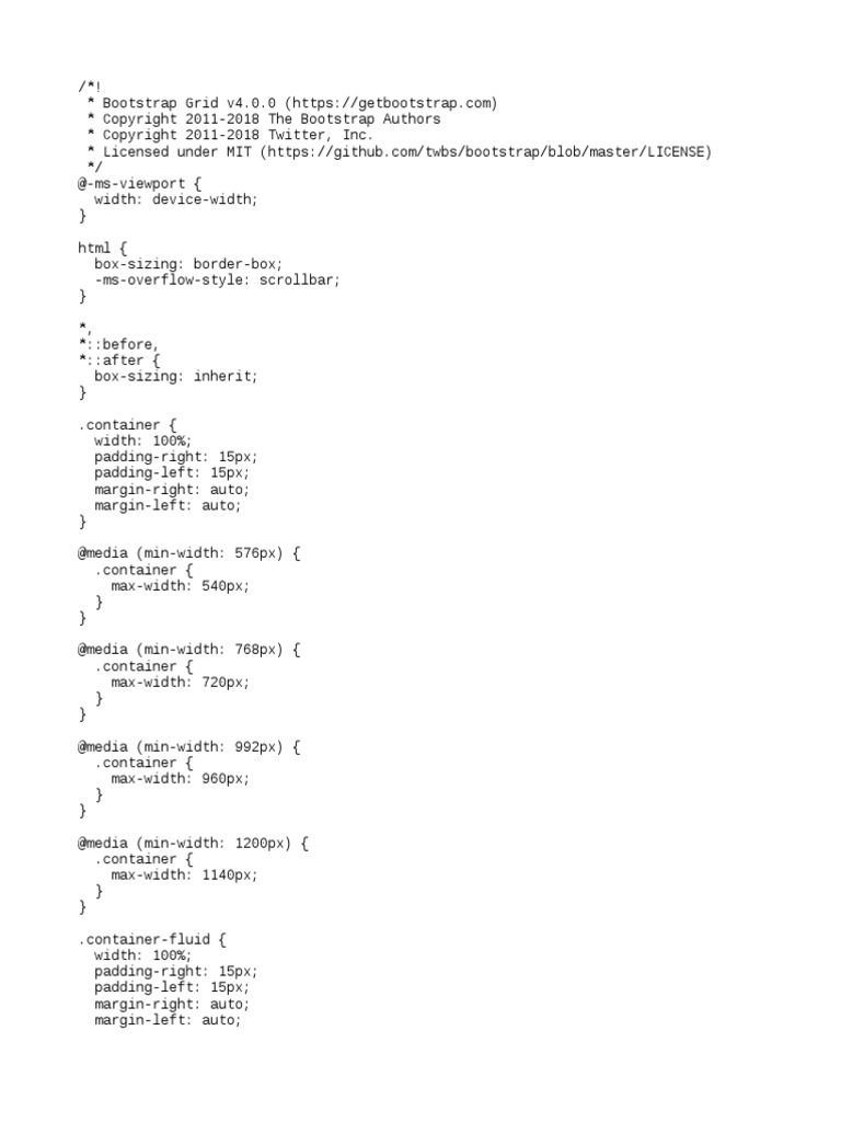 Bootstrap Grid PDF | PDF | Bootstrap (Front End Framework) | Web Design