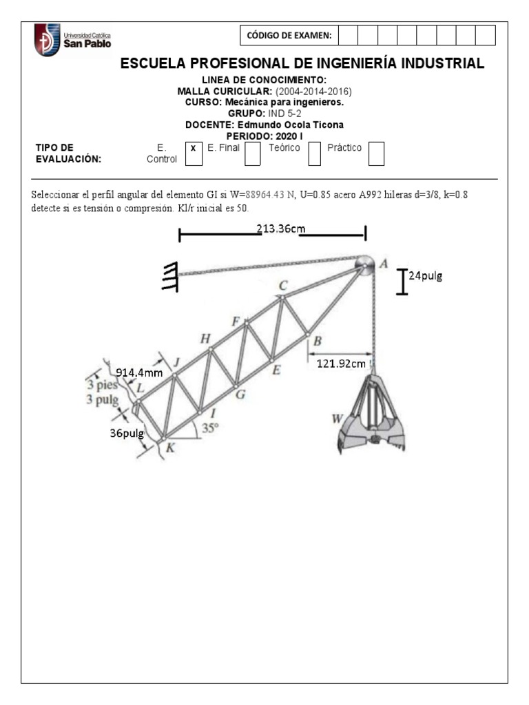 Control de Estructuras | PDF