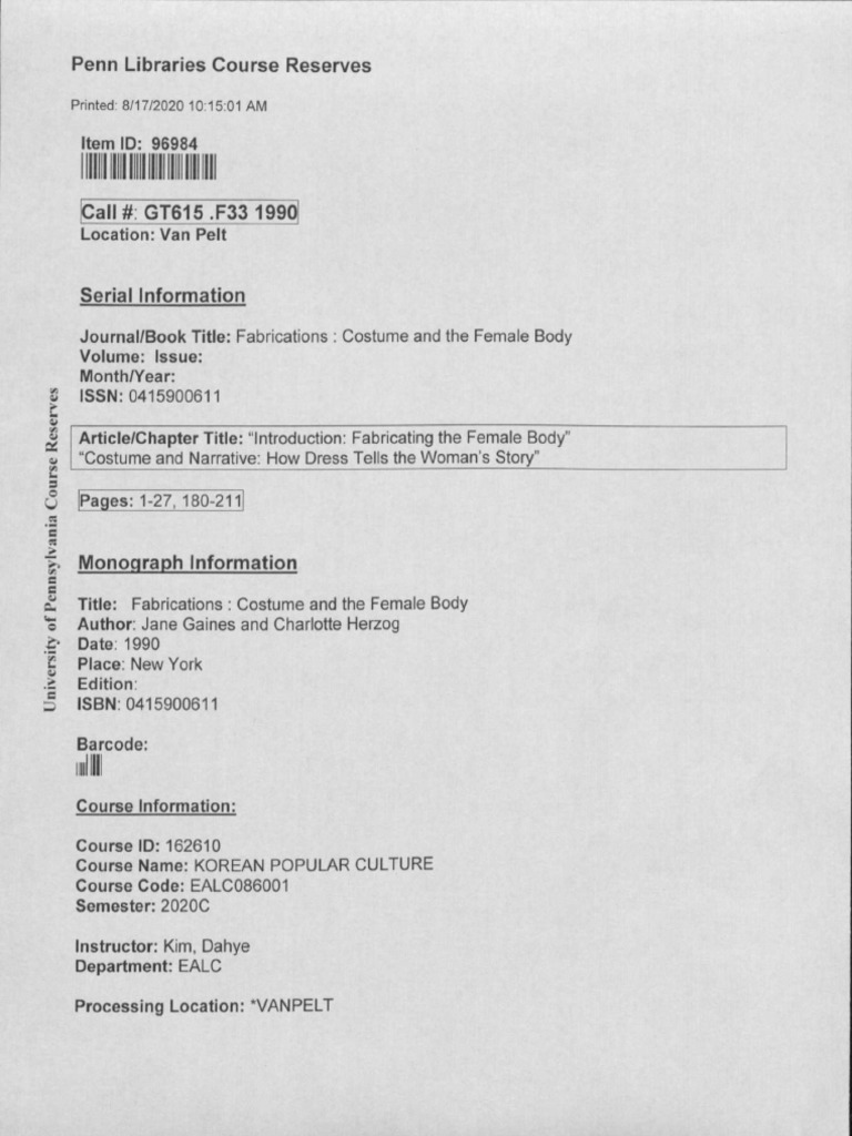 Fabricating The Female Body | PDF | Consumerism | Feminism