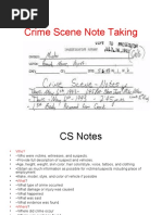 SOCO Procedure | PDF | Crime Scene | Forensic Science