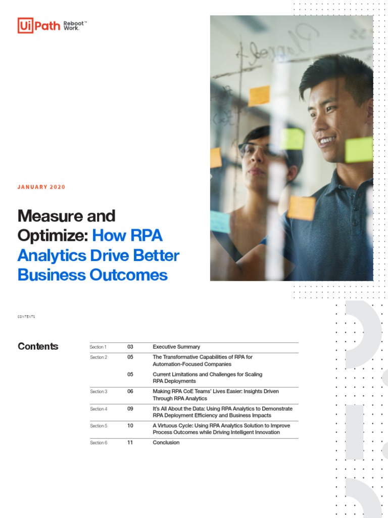 RPA Analytics for Business Optimization | PDF | Analytics | Performance ...