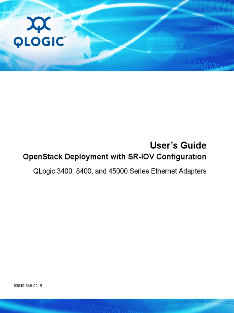 User'S Guide: Openstack Deployment With Sr-Iov Configuration | PDF ...