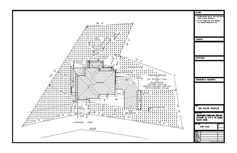 Rubble Drain: Site Plan | PDF