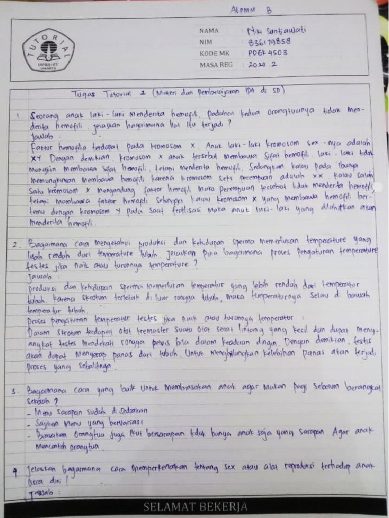 Tugas Tutorial 2 IPA | PDF