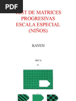 Hoja de Respuesta Del Raven Escala Coloreada | PDF