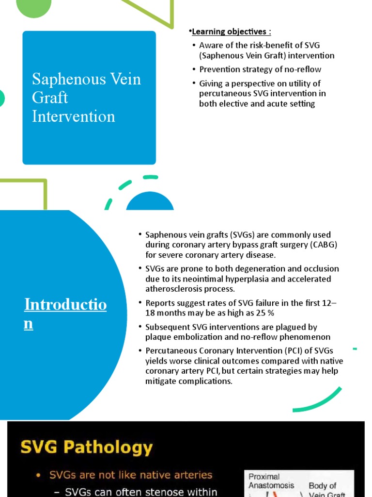 Saphenous Vein Graft Intervention | PDF | Percutaneous Coronary ...
