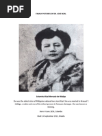 Doña Teodora Alonso Realonda (1826-1911) Don Francisco Mercado Rizal ...