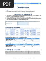 Bunker Calculation Excel Sheet | PDF