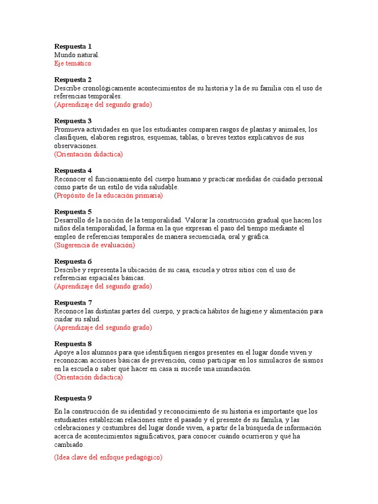 Acontecimientos clave en la infancia | PDF | Aprendizaje | Educación ...