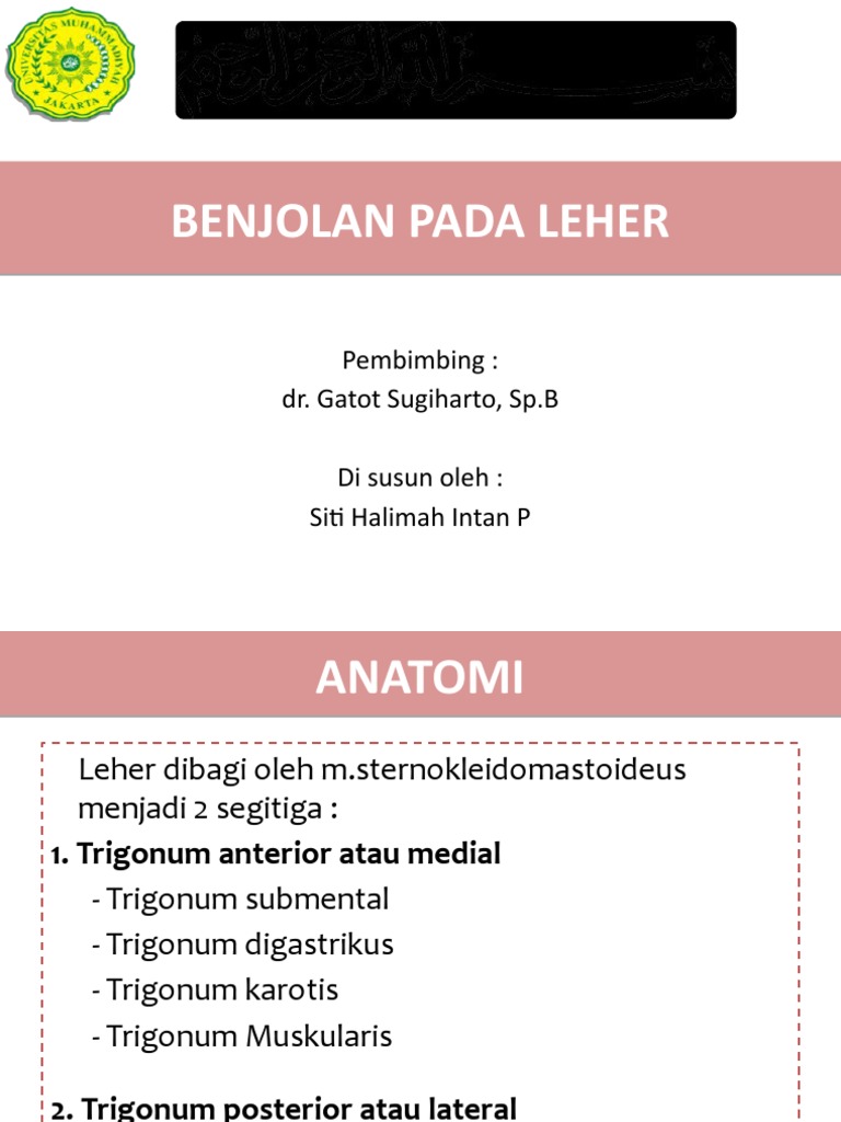 Penyebab dan Penanganan Benjolan Leher | PDF | Pengembangan Diri