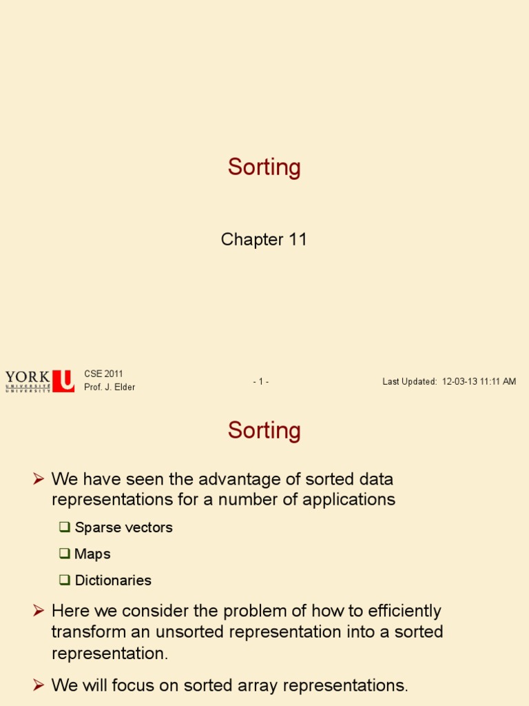 11 Sorting Pdf Algorithms And Data Structures Mathematical Logic