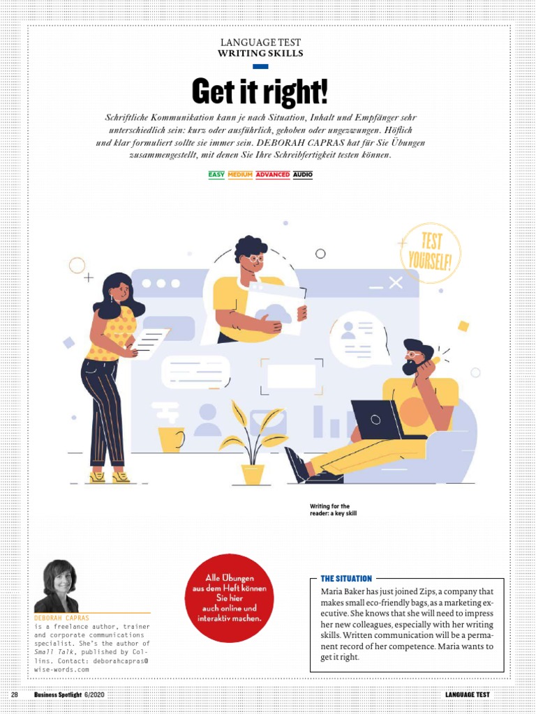 Get It Right!: Writing Skills | PDF | English Language | Cognitive Science