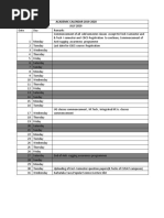 RIT CALENDAR 2025 | PDF