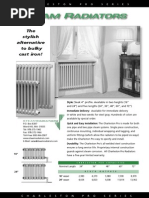 Cast Iron Radiator Heat Output Guide | PDF | Radiator | Boiler