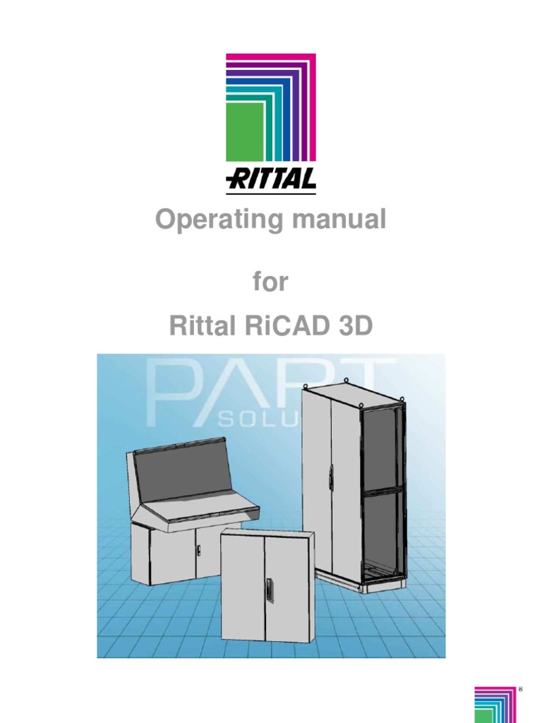 Operating Manual For RiCAD 3D | PDF | 3 D Computer Graphics | 3 D Modeling