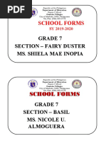 Forms Cover Page | PDF