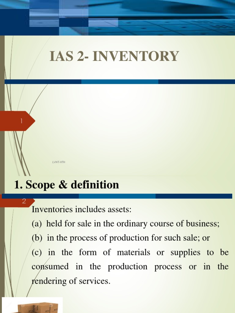 Ias 2-Inventory: LVNT-HTH | PDF