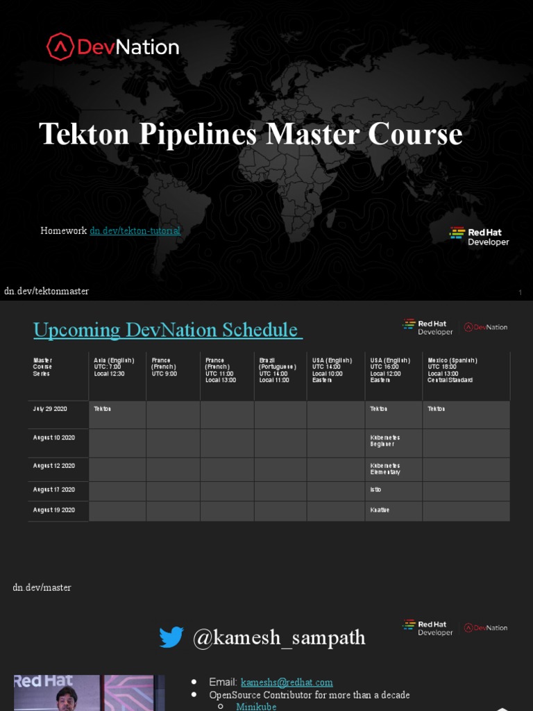 Tekton Pipelines Master Course Part 2 | PDF | Parameter (Computer Programming) | Software ...