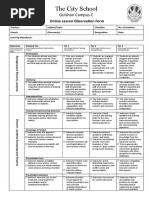 One Point Lesson Template | PDF