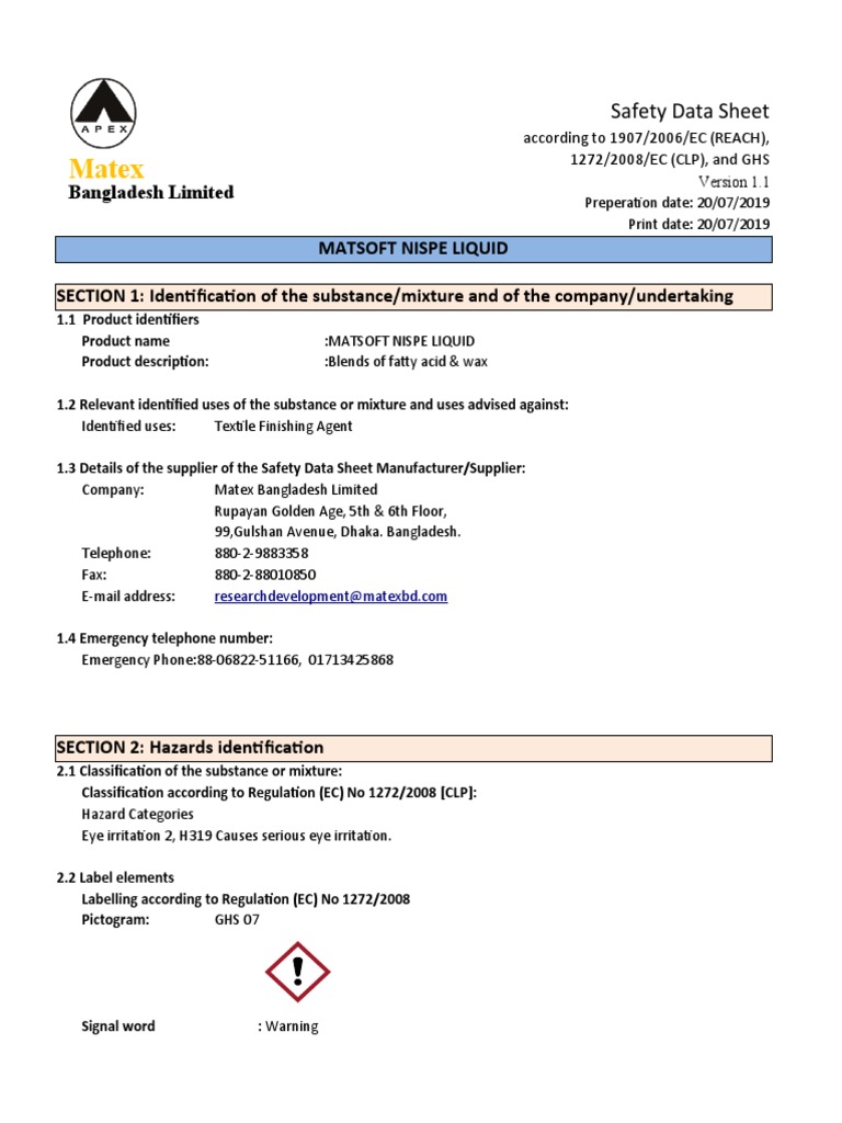 CSL Liquid | PDF | Toxicity | Occupational Safety And Health