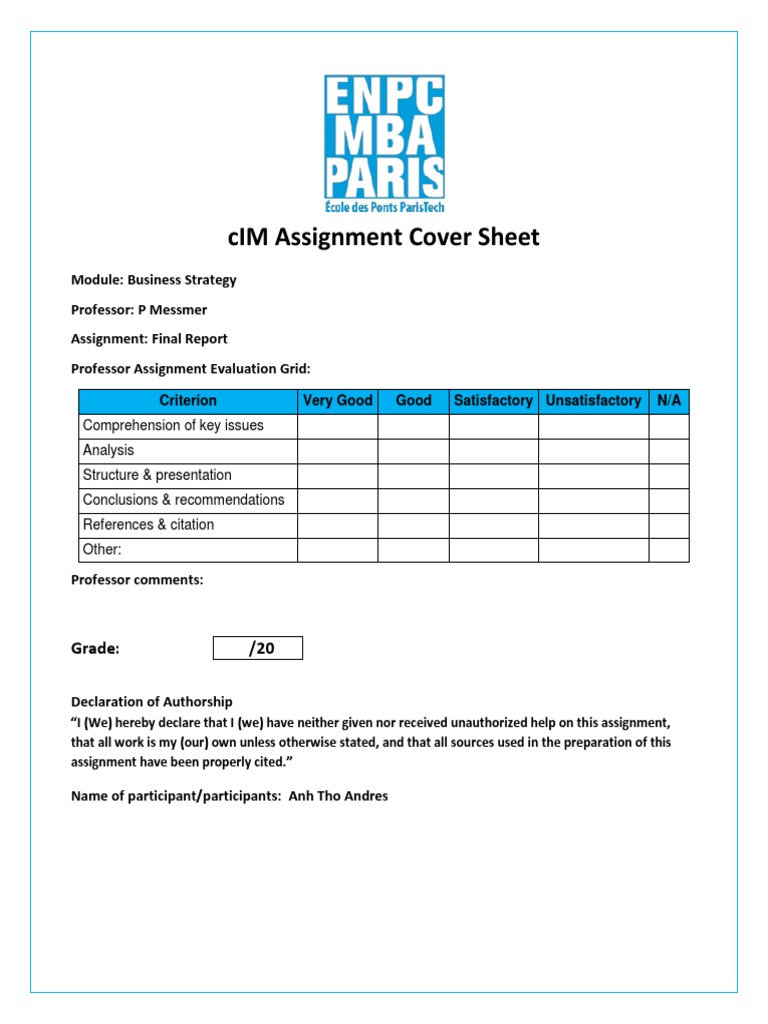 cIM Assignment Cover Sheet | PDF | Airlines | Airport