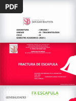 Fractura de Escápula: Diagnóstico y Tratamiento | PDF | Hombro ...