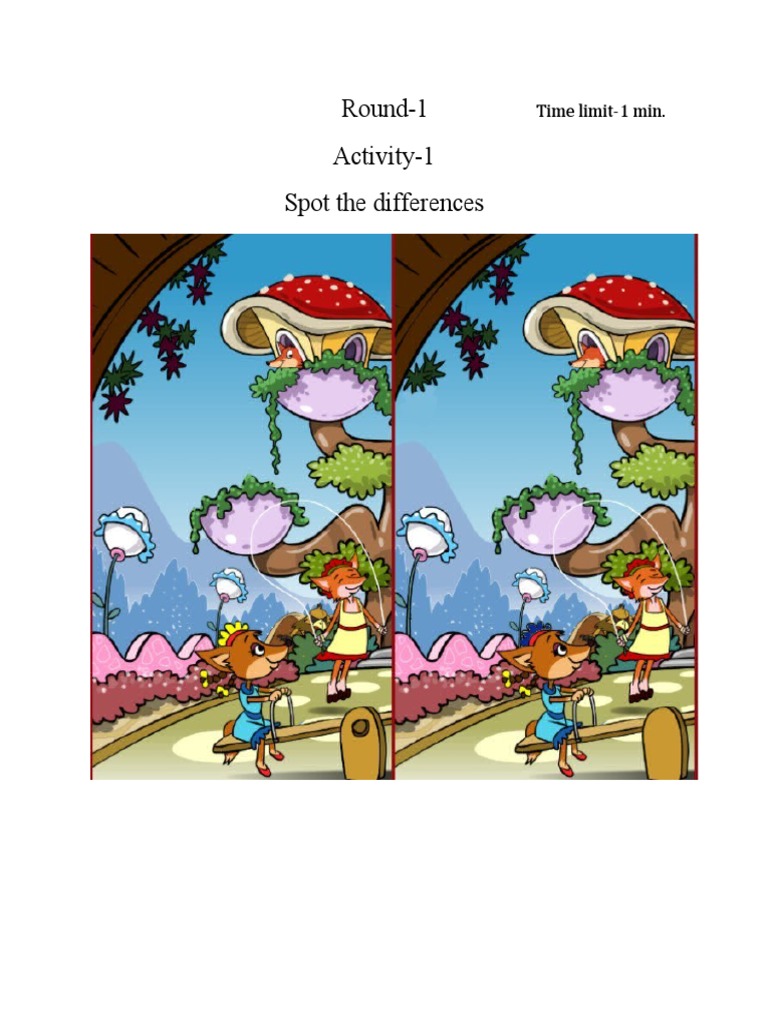 Spot The Difference | PDF