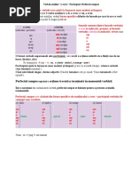 Tabel Moduri - Timpuri - Verb - Clasa Av-A | PDF