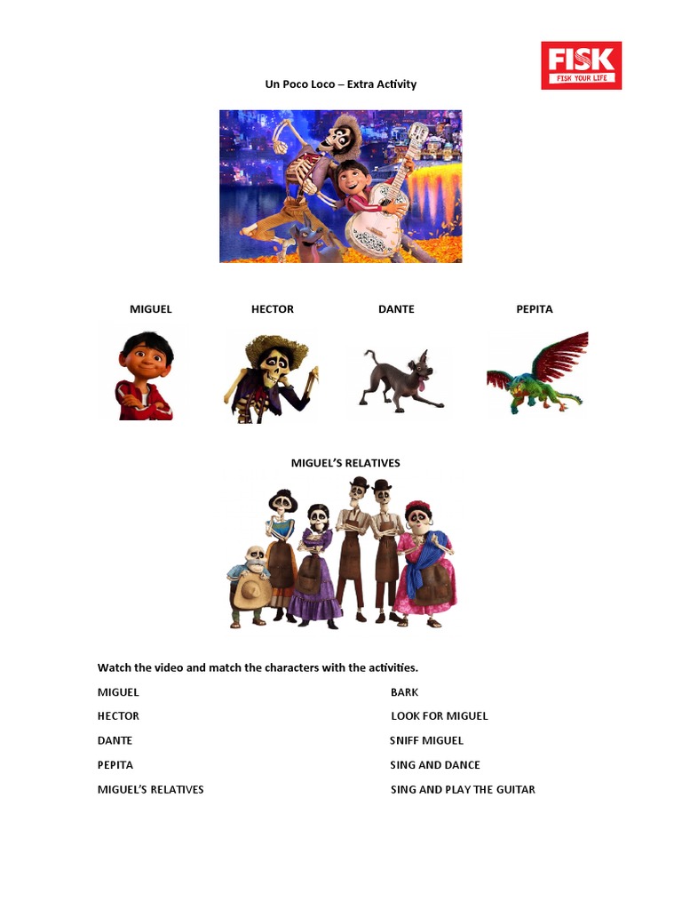 Um Poco Loco LESSON Kids ESL | PDF