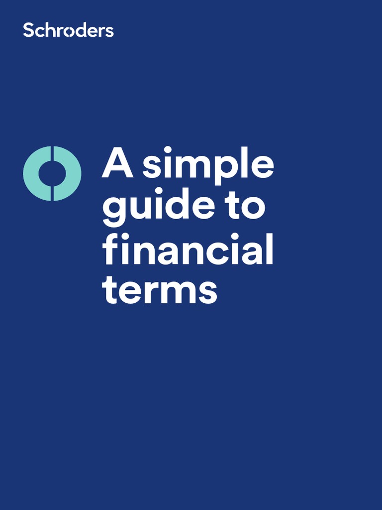 Glossary of Financial Terms | PDF | Bonds (Finance) | Yield (Finance)