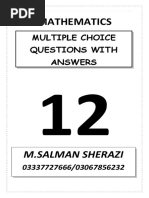 Math Grade 11 FBISE NBF 2024 | PDF