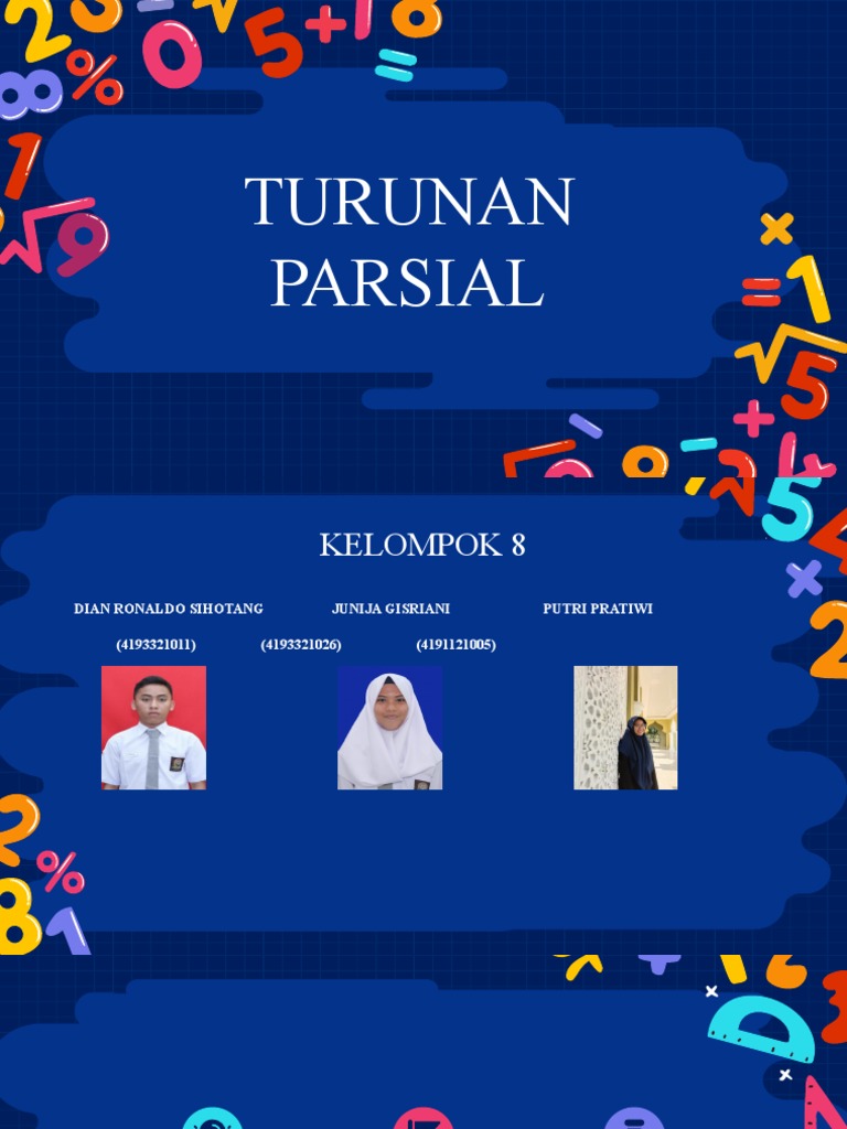 Turunan Parsial Kelompok 8 | PDF