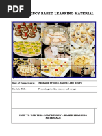 CBLM (Autosaved) - PREPARE SEAFOOD DISHES - CK | PDF | Sauce | Grilling