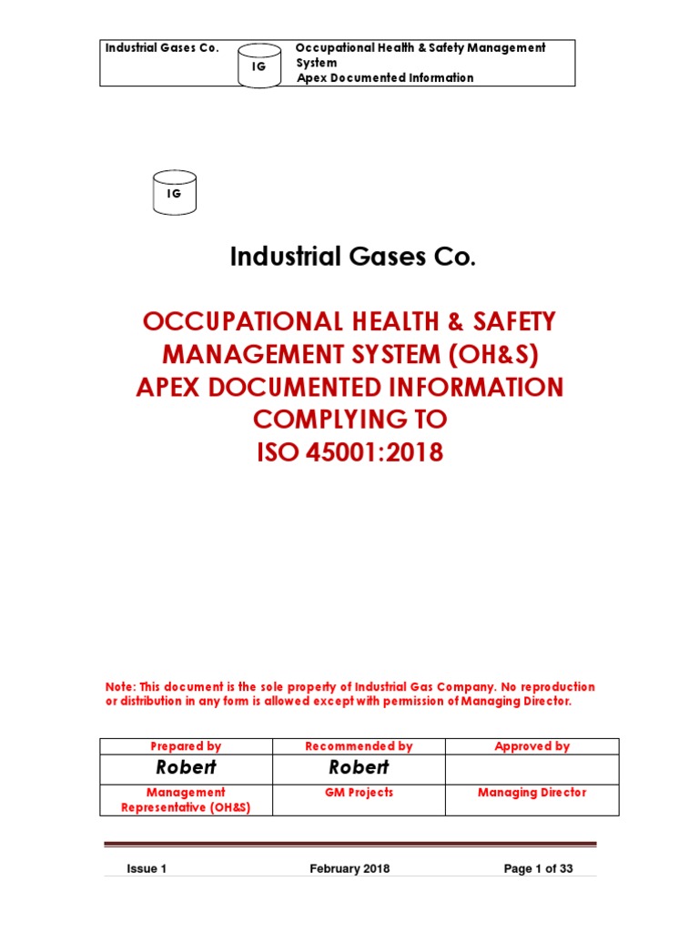 8 APEX MANUAL Industrial Gases Company | PDF | Occupational Safety And ...