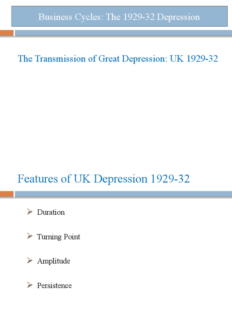 2020-Lecture-7-Business-cycles-Great Depression | PDF | Great ...